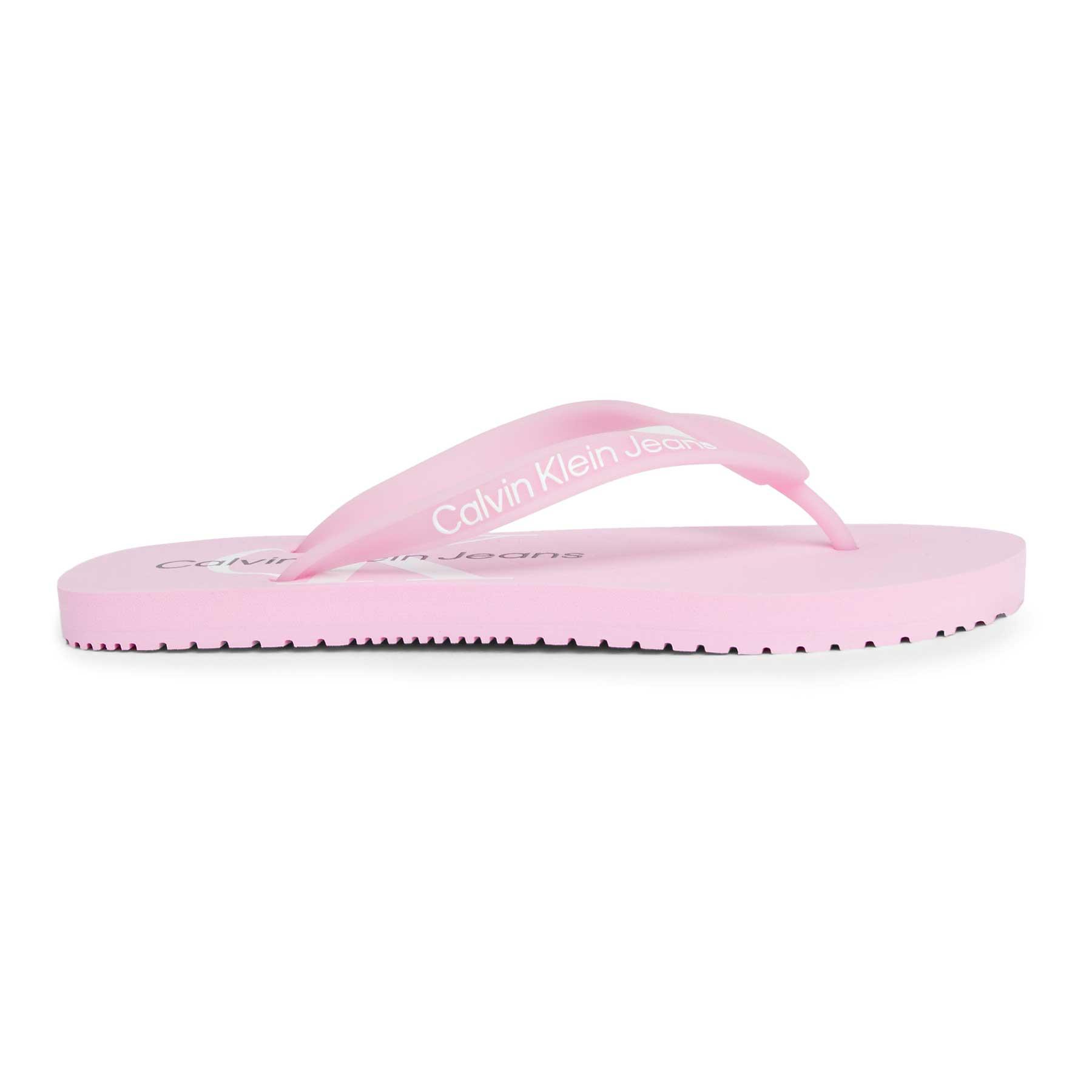 Calvin Klein Jeans Beach Classic Logo women s flip flops Deporvillage