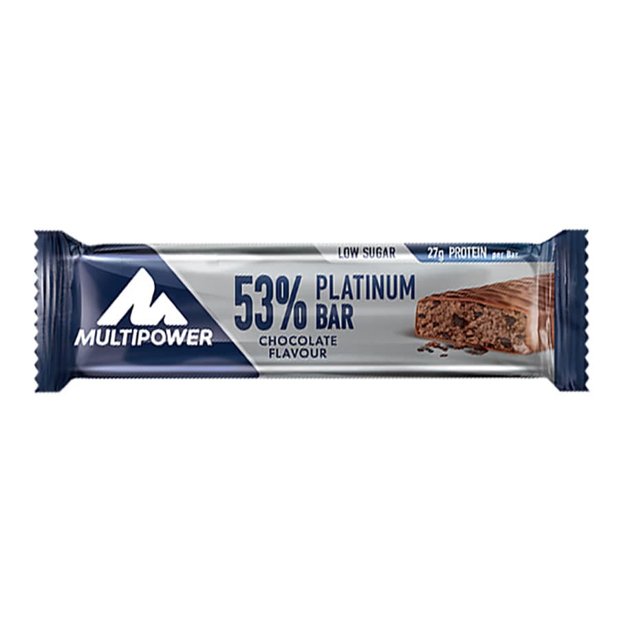 Protein bar Multipower 53% Protein Platinum chocolate flavor (24 units ...