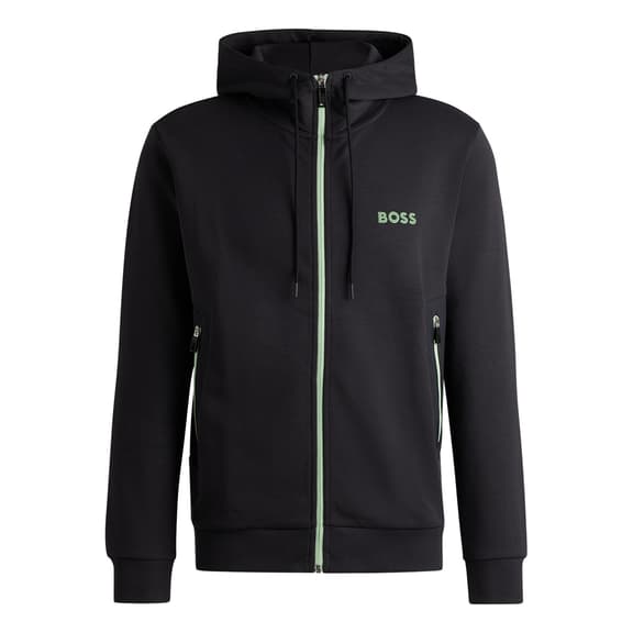 Sweat a capuche BOSS Green Saggy Full Zip Deporvillage