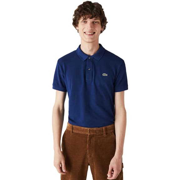 Polo lacoste blue store