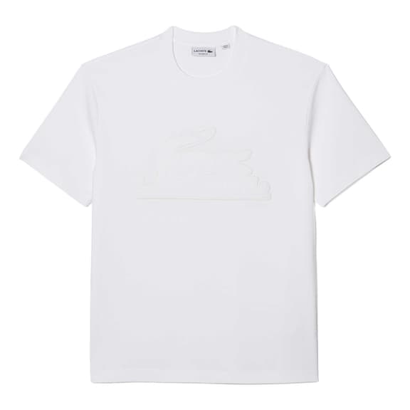 Lacoste big logo t shirt store