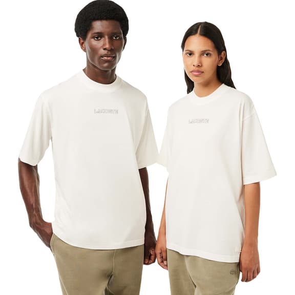 T shirt Lacoste Loose Fit Cotton manche courte Deporvillage